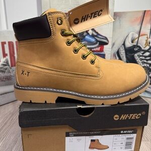 Hi-Tec | Shoes | Hi Tec Mens Reznor 6 Wheat Nubuck Vegan Soft Toe Work ...